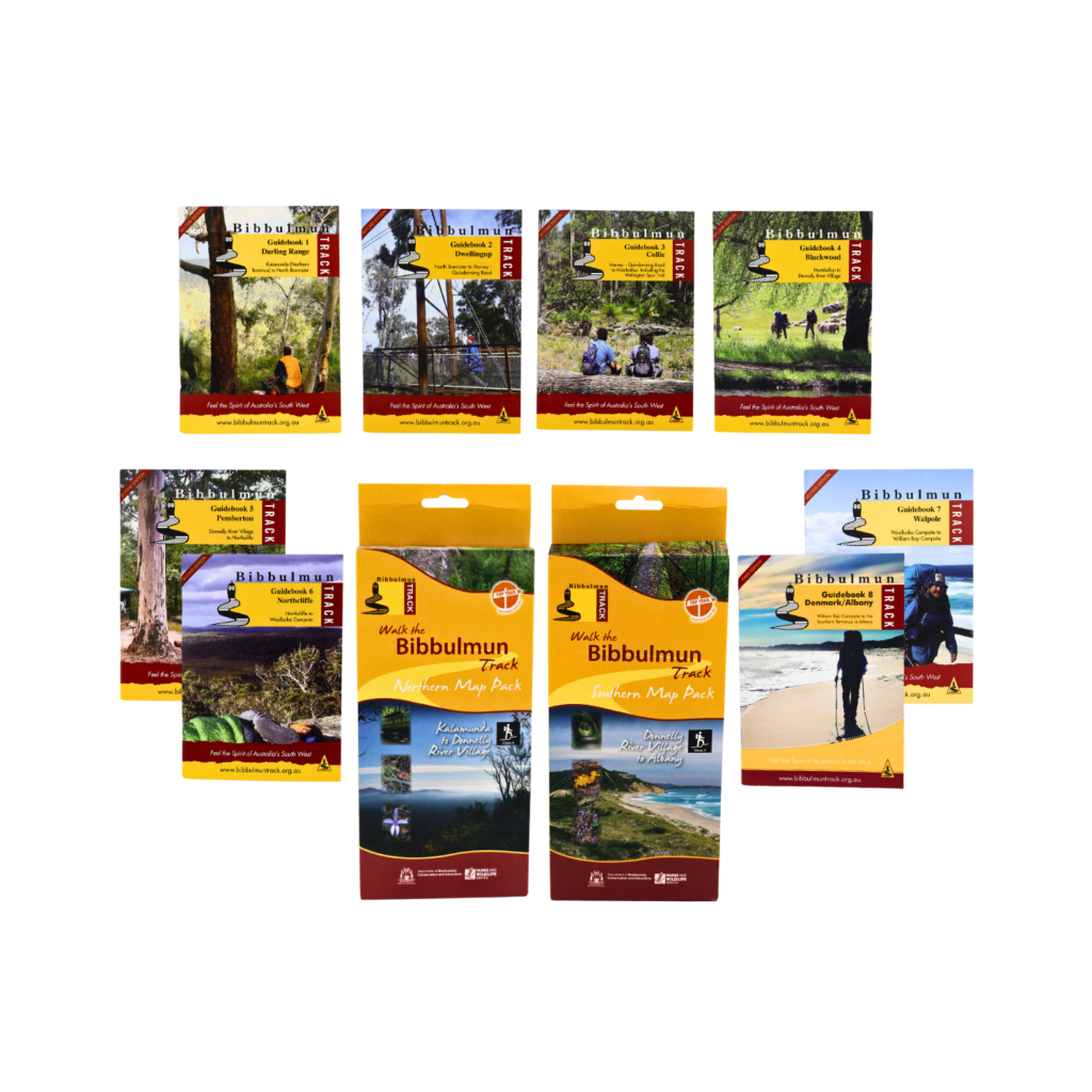 Bibbulmun Track Guidebook 1 to 8 plus Northern and Southern Map Pack ...