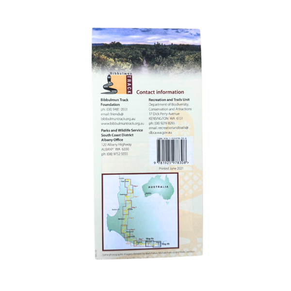 Bibbulmun Track Map 8 - Denmark/Albany - Bibbulmun Track Foundation