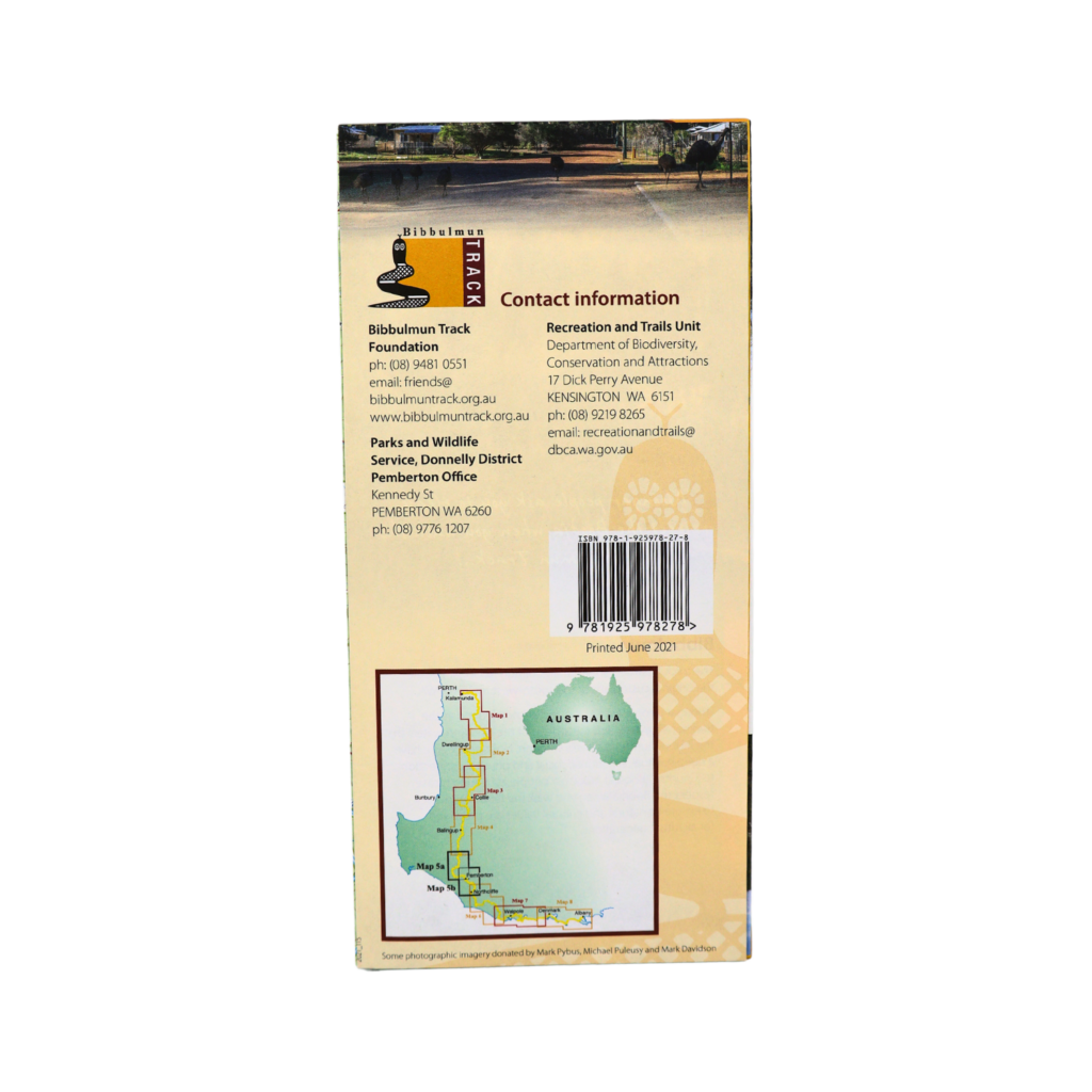 Bibbulmun Track Map 5 - Pemberton - Bibbulmun Track Foundation