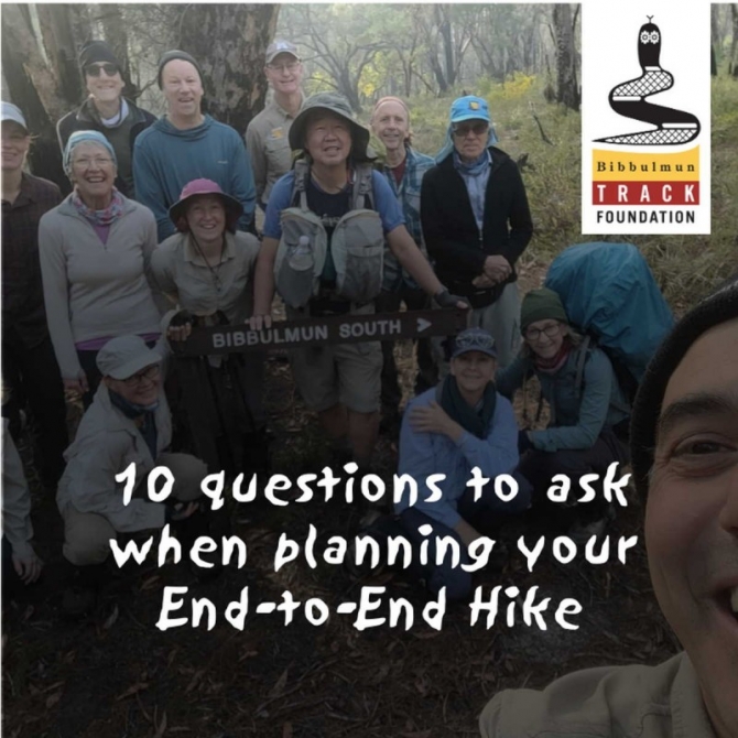 10 questions to ask when planning your End-to-End Hike - Bibbulmun ...